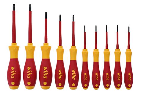Wiha 10 Piece Insulated Soft Finish Torx Screwdriver Set Dlt Trading