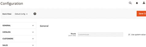 add a dynamic route in the magento 2 admin siphor