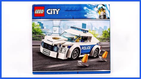 LEGO City 60239 Police Patrol Car Speed Build - YouTube
