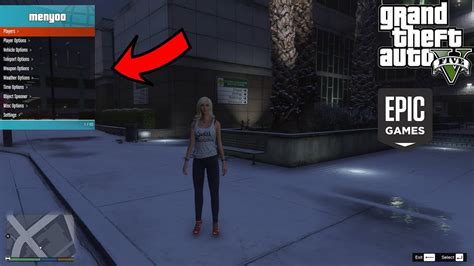 How To Install Menyoo Menu Mod In Gta 5 Epic Game 2021 YouTube
