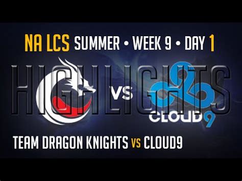 TDK Vs Cloud9 HIGHLIGHTS Week 9 Day 1 NA LCS Summer Split 2015 S5