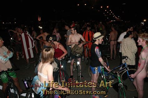 2007 World Naked Bike Ride Chicago TheChicagoStar