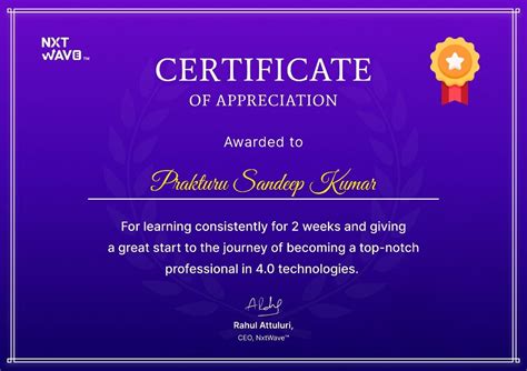 Sandeep Kumar Prakturu On Linkedin Ccbp Nxtwave Rahulattuluri