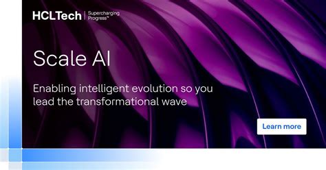 hcltech digital business on linkedin scale ai a data platform for