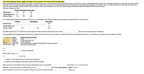 Solved For This Question Excel Must Be Used To Calculate