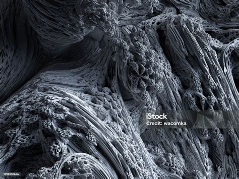 3d 렌더링 추상 프랙탈 배경 미생물 형태 매크로 자연 유기 패턴 양자 세계 바탕 화면 0명에 대한 스톡 사진 및 기타 이미지 Istock