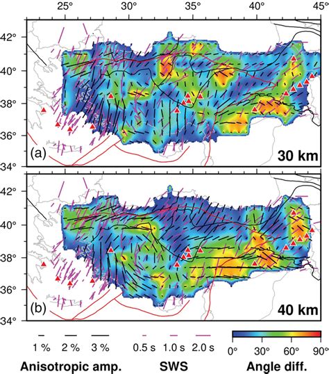Comparison Of The Obtained Vp Azimuthal Anisotropy Black Bars With