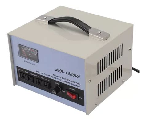 Regulador De Voltaje Automático Ac 1000w 160250v Entrada 220 Mercadolivre