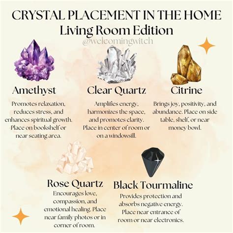 Welcoming Witch On Instagram Crystal Placement In The Home Living