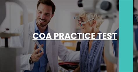 Coa Practice Test Coa Prep