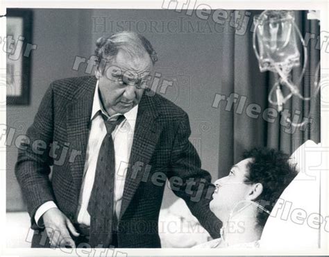 1986 Actors Howie Mandel And Bill Dana On Tv Show St Elsewhere Press Ph