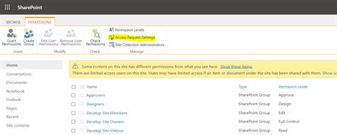 sharepoint online 开启访问权限申请 csdn博客