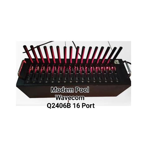 Jual Modem Pool Simbox Wavecom Q2406b 16 Port Shopee Indonesia