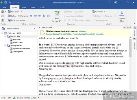 Helpndoc Screenshots
