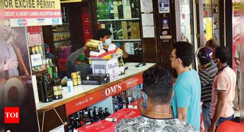State Sees 36 Rise In Foreign Liquor Revenue Goa News Times Of India
