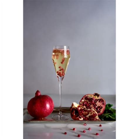 Angled Crystal Prosecco Glasses By Viski® Pack Of 1 Kroger