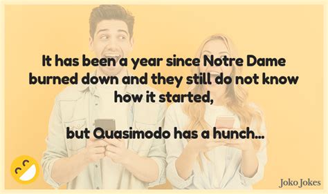 35 Quasimodo Jokes And Funny Puns Jokojokes