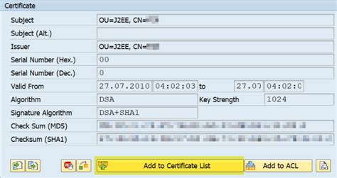 Steps To Create Pse File For Saplogonticketkeypair Cert Sap As Java