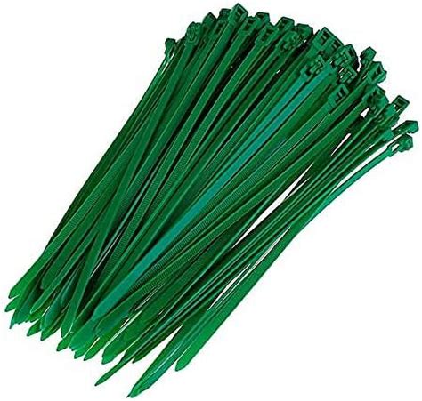 Cable Ties 100pcs 200mm Releasable Cable Ties Colored Plastics Reusable