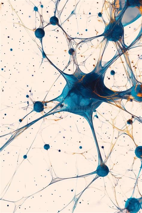 abstract neural network design with minimal aesthetic elements stock