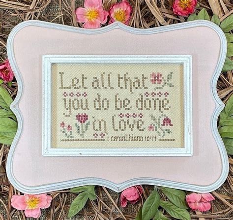 All In Love My Big Toe Cross Stitch Chart Etsy