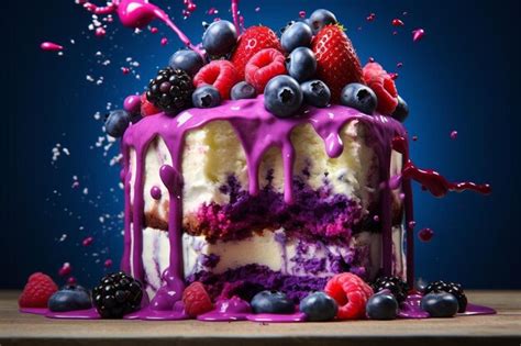 Premium Photo Taste Spectrum Spectacular Cake Joyride