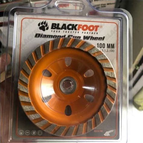Jual Mata Gerinda Poles Beton 4 Inch Blackfoot Diamond Cup Wheel 4