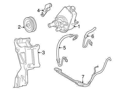 1987 1989 GM Power Steering Pump Bracket 10045287 NewGMParts