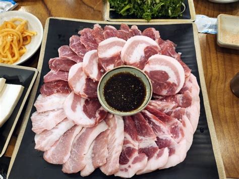 쇠소깍 맛집 착한괴기 가족과 함께 먹는 흑돼지 특수부위 모둠 리뷰서귀포 고기집 네이버 블로그