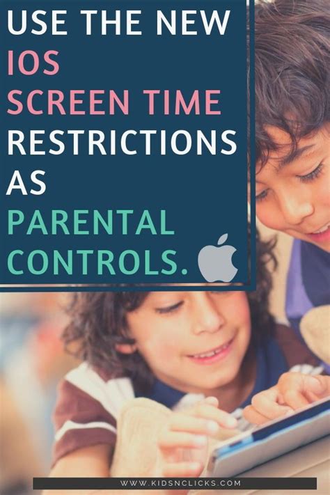 How To Use The New Ios Screen Time Restrictions As Parental Controls