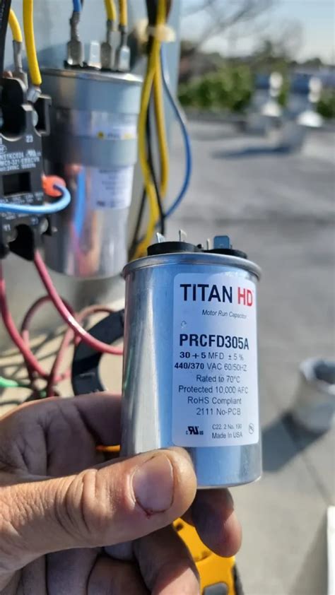 Air Conditioning Unit Capacitor Replacement 24sevenac