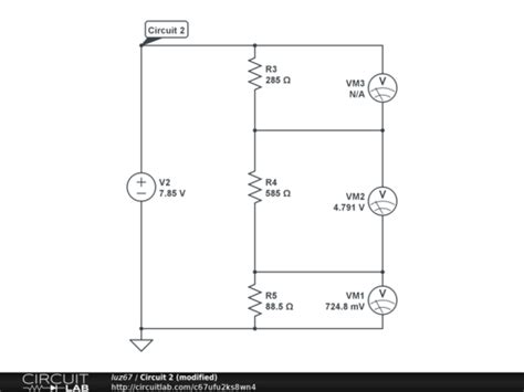Circuit 2 Modified Circuitlab