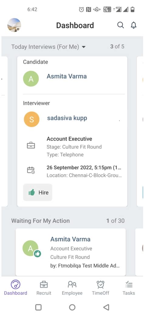 How To Remind An Interviewer For Feedback From Mobile App Freshteam