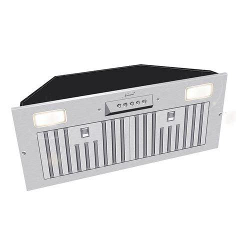 Akicon 30 In 600 Cfm Ducted Insert Range Hood In Stainless Steel Nx