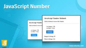 JavaScript Number Syntax Examples To Implement