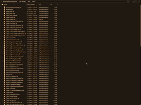 Systembuffers Net Standard Shims Appear In The Build Output For Net Framework 461 Project