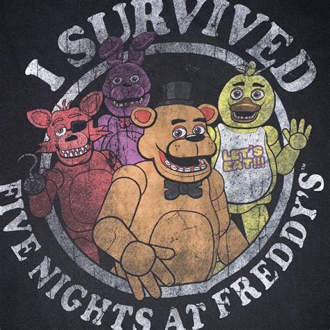 Official Fnaf Brand ‘i Survived Five Nights At Depop