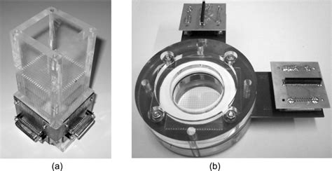 1 Photo Of The Experimental Wire Mesh Sensors Used In This Work A