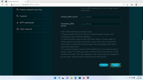 How To Set Up A Dsl Cable Modem For Your Predator Connect W6 Acer Community