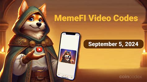 Memefi Daily Combos And Video Codes September 5 2024 Coincodex