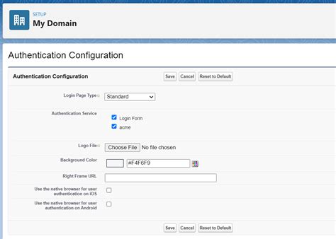 Salesforce Sso Help Unified Security Service