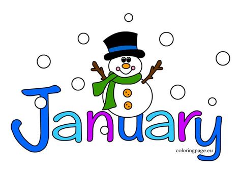 January Clipart Free Clip Art Images