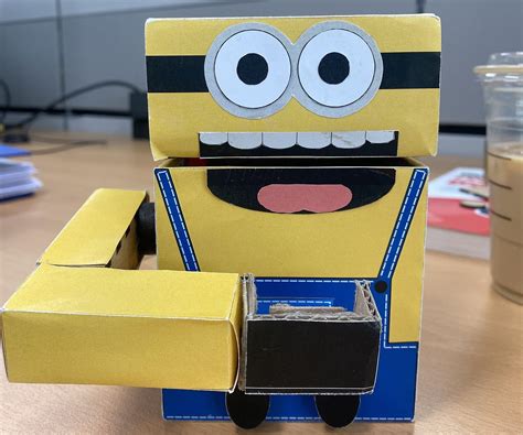 Minion Coin Eating Robot 19 Steps With Pictures Instructables