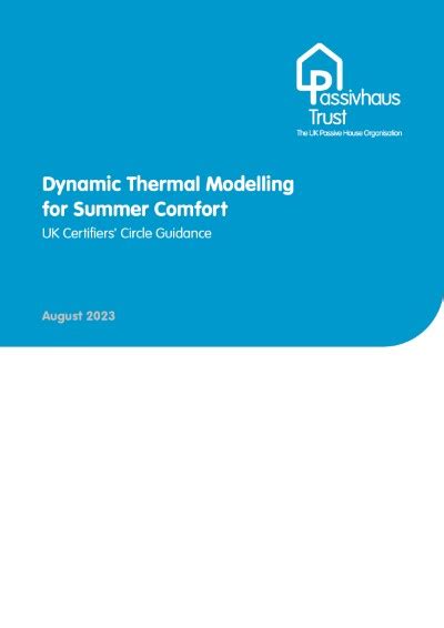 Dynamic Thermal Modelling • Passivhaus Trust