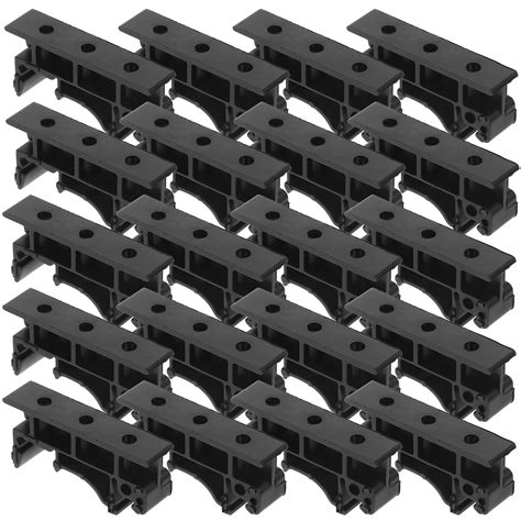 Reachise 1 Set Of Pcb Mounting Brackets Mounting Brackets Din Rail Holder Electrical Clip