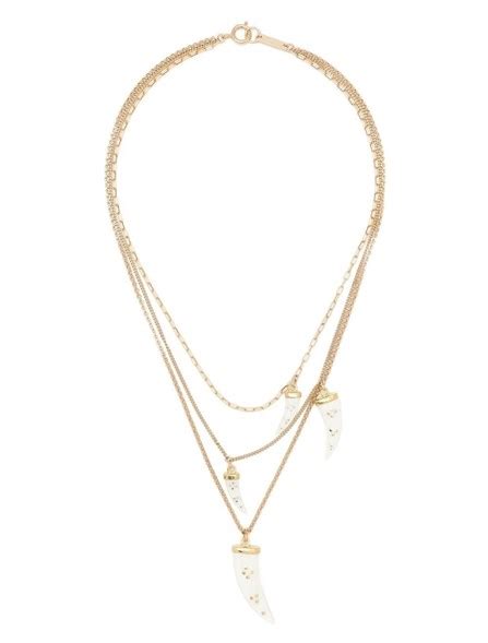 ISABEL MARANT MULTI CHAIN NECKLACE Dante5 CO0006FAA1B13B23EC