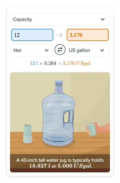 Flexi Answers What Is The Equivalent Of Liters In Gallons CK Foundation
