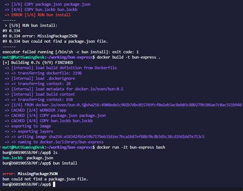 New Docker Images Missingpackagejson · Issue 2008 · Oven Shbun · Github