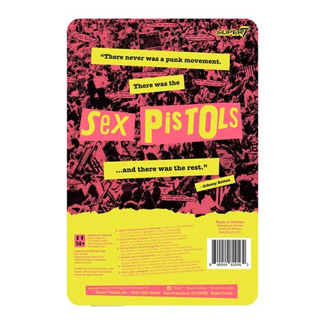 Sex Pistols Reaction Johnny Rotten Figure — Chubzzy Wubzzy Toys And Collectibles