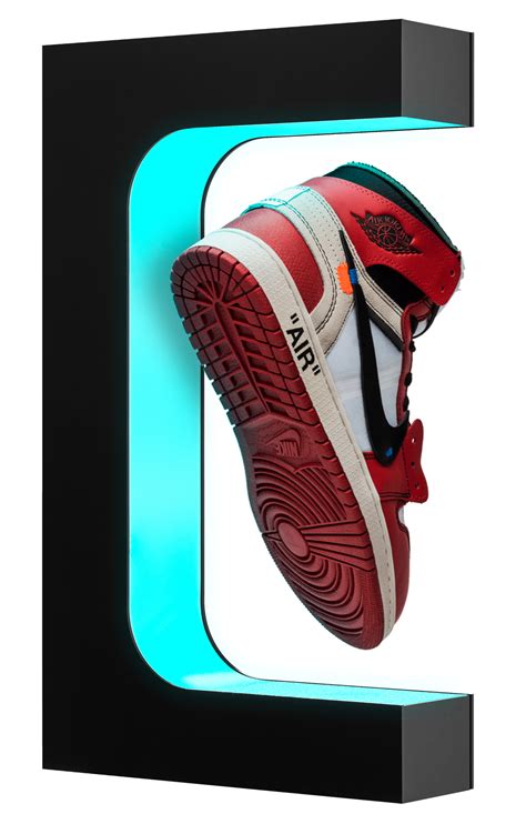 Levitating Shoe Display Floating Sneaker Stand Black At Mighty Ape NZ